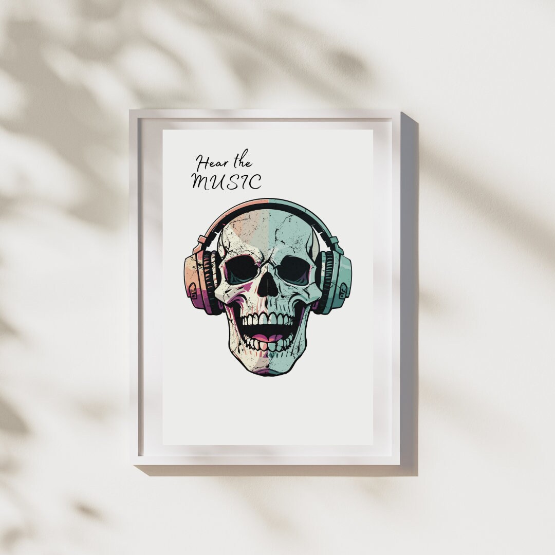 Printable Dead Inside Resizable Wall Art Halloween Birthday Gift Day of ...