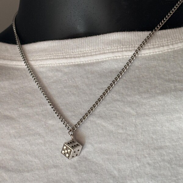 Dice Necklace - Etsy