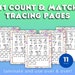 Pre-k Printable Number Tracing Pages and Number Coloring Pages for ...