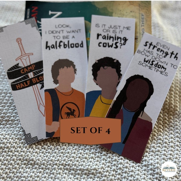 Percy Jackson Bookmark - Etsy