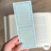 Pride and Prejudice Printable Bookmark With Jane Austen Book Quote | 2 ...