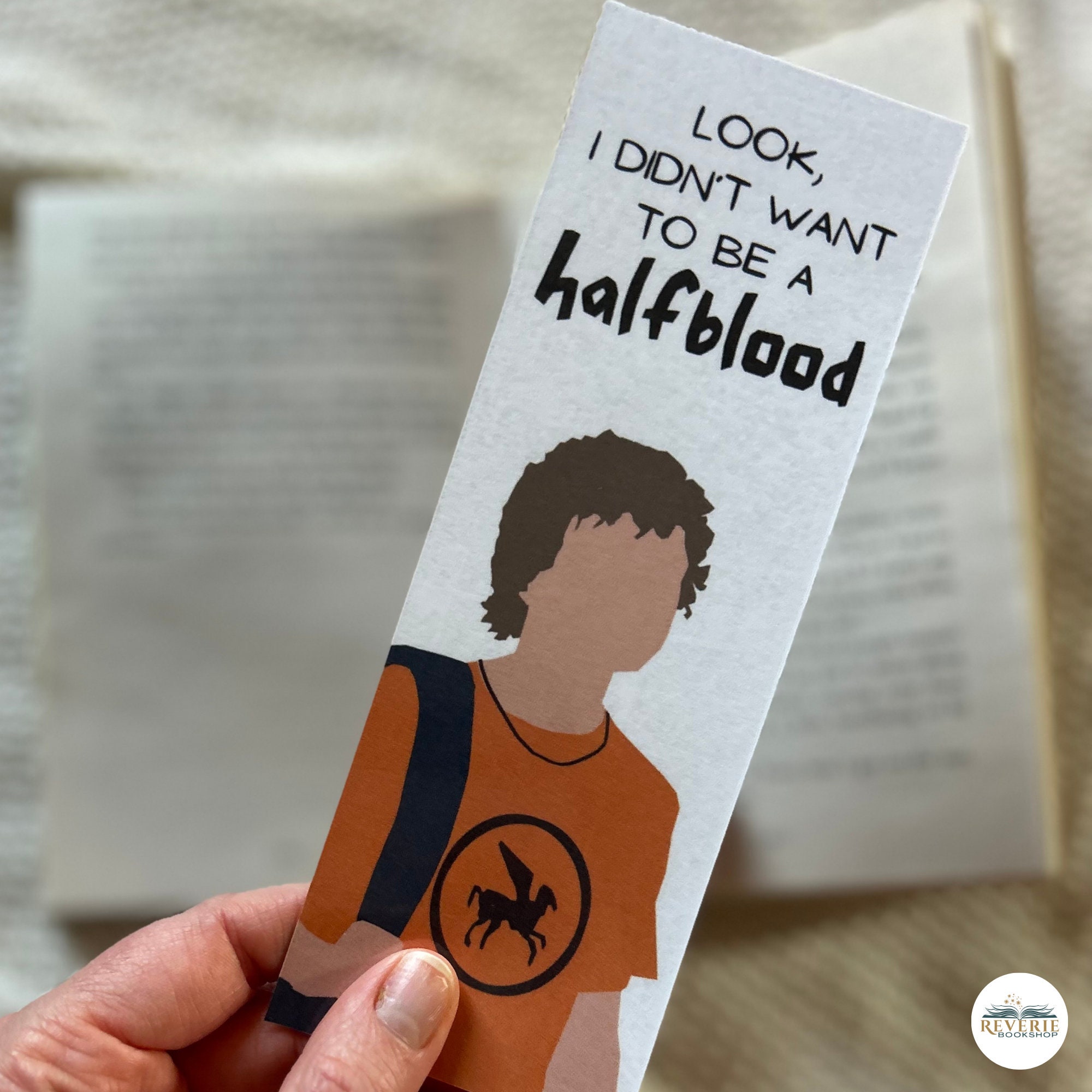 Percy Jackson Printable Bookmarks Paper Bookmarks PDF PJO Bookmark Set ...