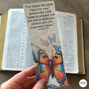 Bible Verse Bookmark Set, Inspirational Bookish Christian Gift for ...
