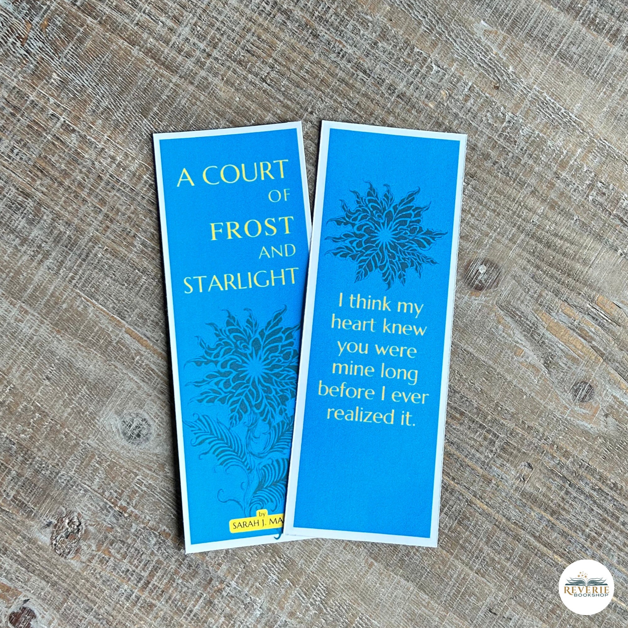 ACOTAR Printable Bookmarks PDF Sarah J. Maas Bookmark Set of 5 Last ...