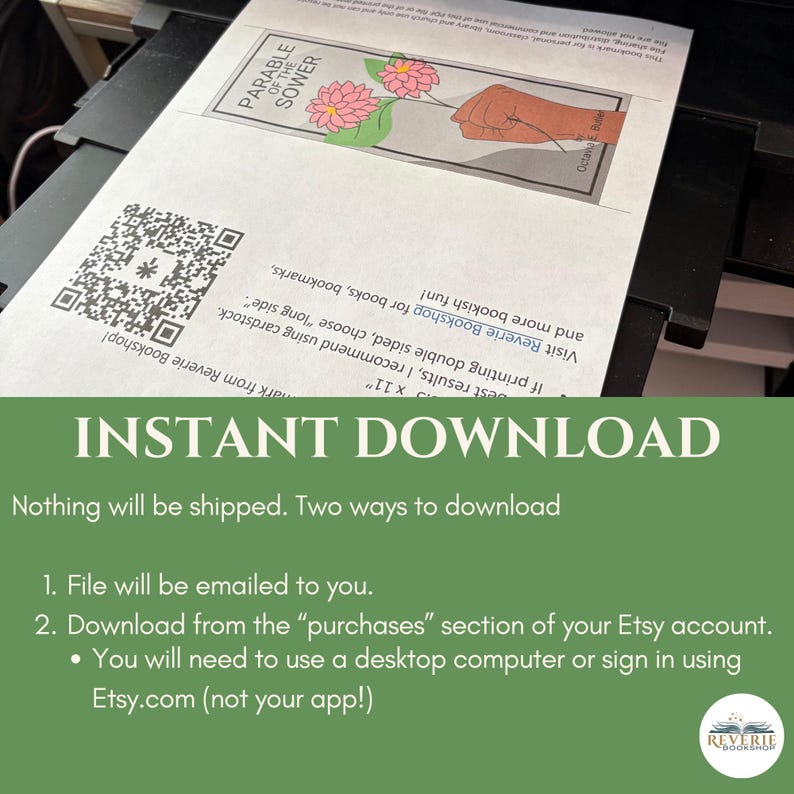 Parable of the Sower Printable Bookmark Set – Octavia Butler Quote ...
