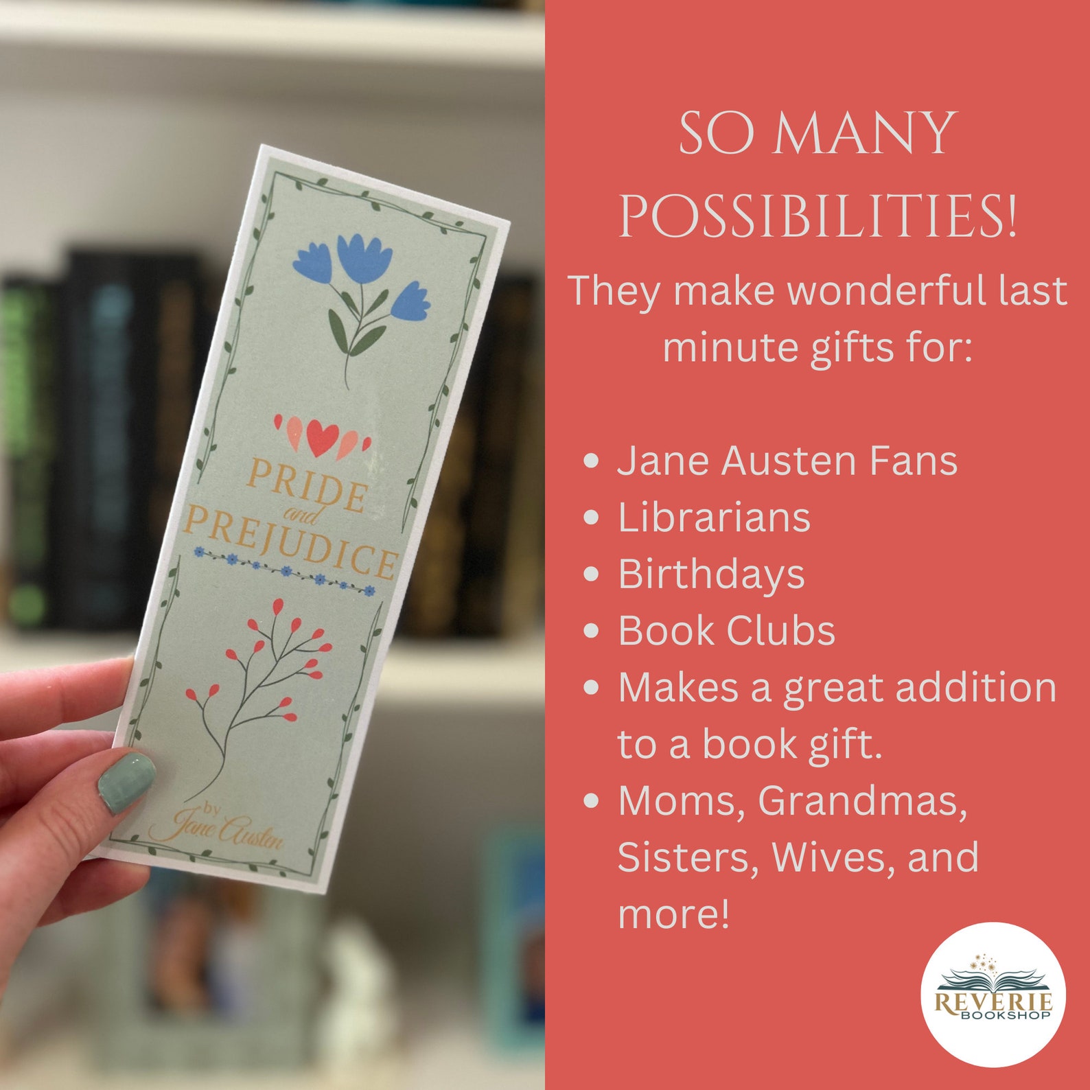 Pride and Prejudice Printable Bookmark With Jane Austen Book Quote 2 ...