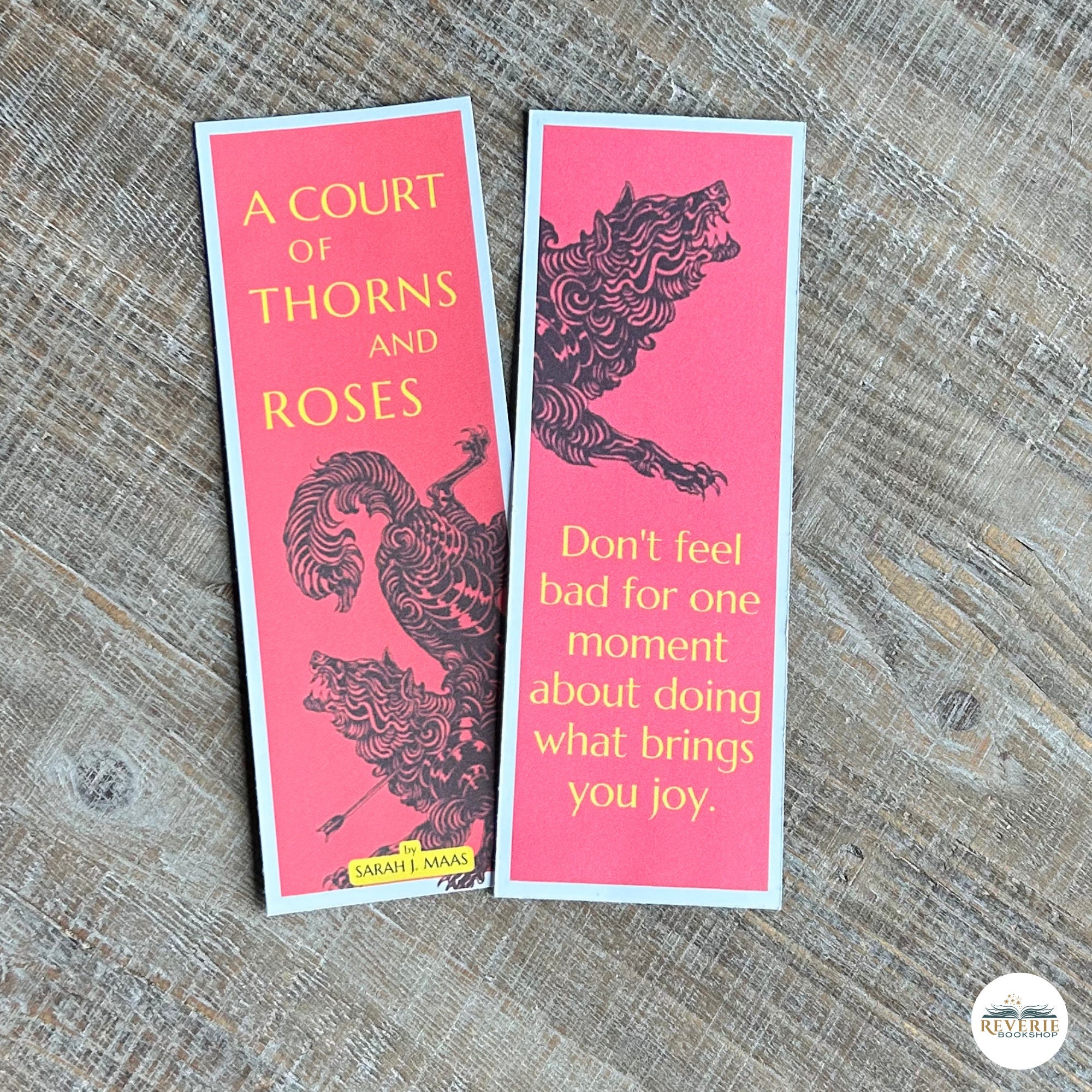 ACOTAR Printable Bookmarks PDF Sarah J. Maas Bookmark Set of 5 Last ...