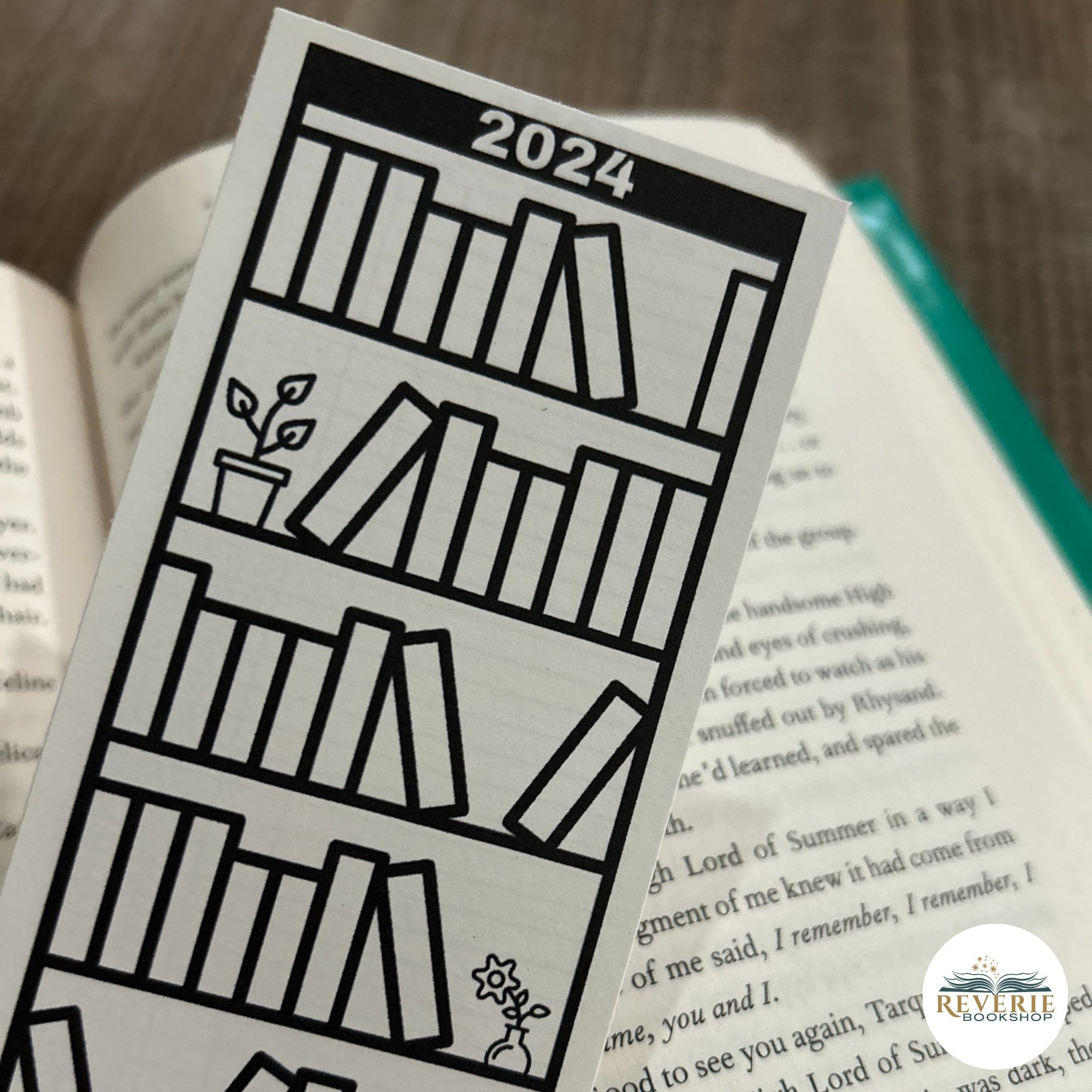 2024 Reading Tracker Book Log Printable Bookmark PDF Bookmark Set ...