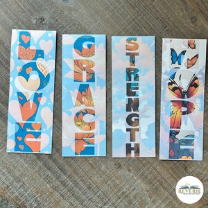 Bible Verse Bookmark Set, Inspirational Bookish Christian Gift for ...