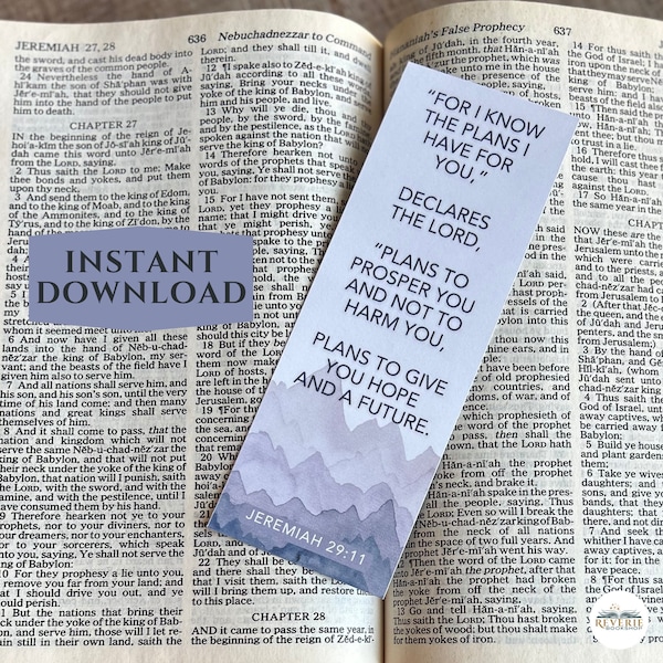 Jeremiah 29:11 - Etsy