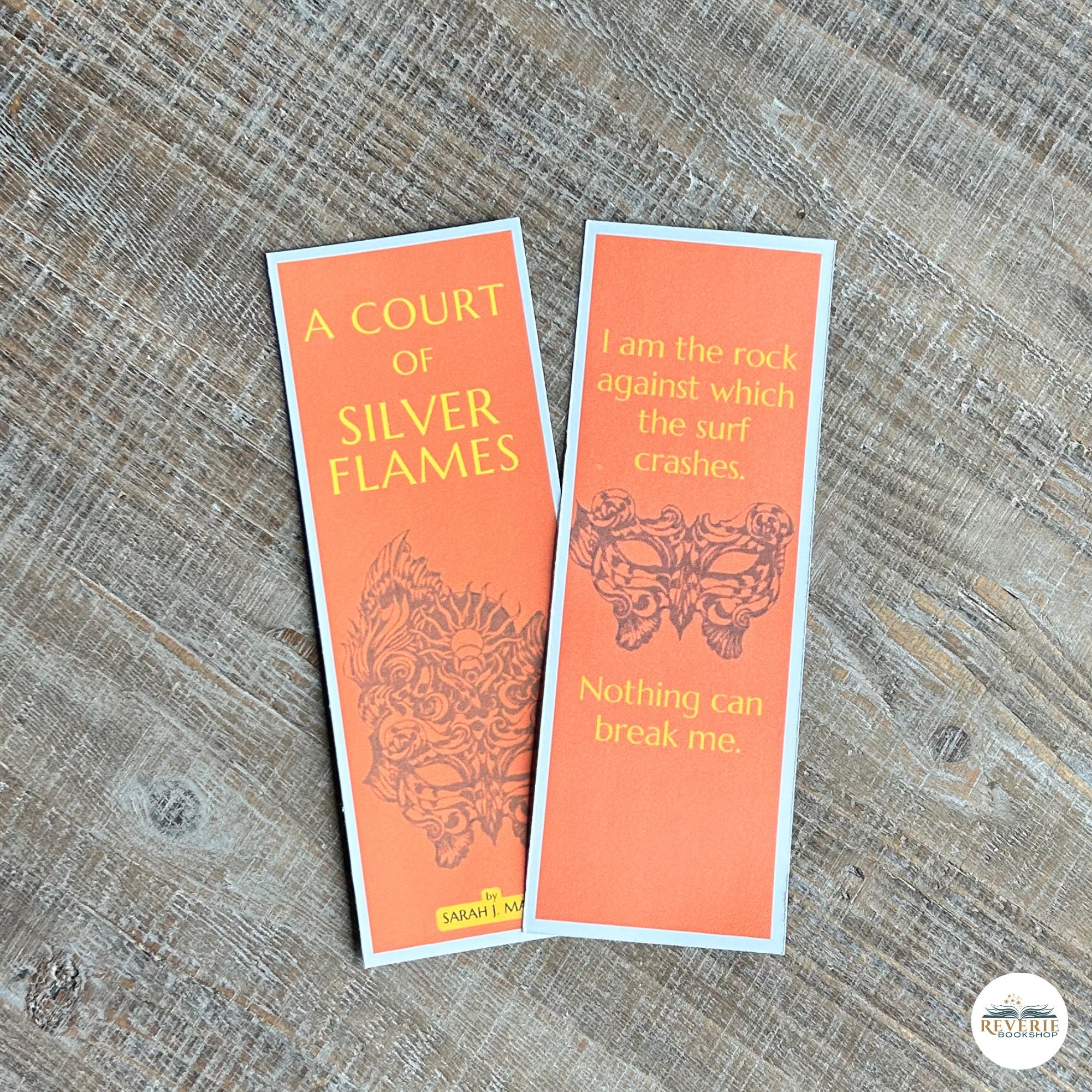 ACOTAR Printable Bookmarks PDF Sarah J. Maas Bookmark Set of 5 Last ...