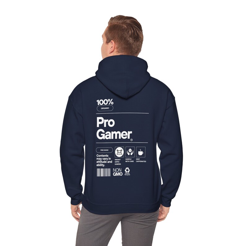 Pro Gamer Facts Hoodie, Gaming Sweatshirt, Video Game Apparel, Gaming ...