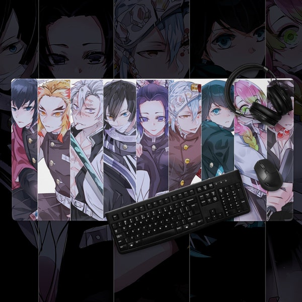 Mitsuri Demon Slayer Mouse Pad - Etsy