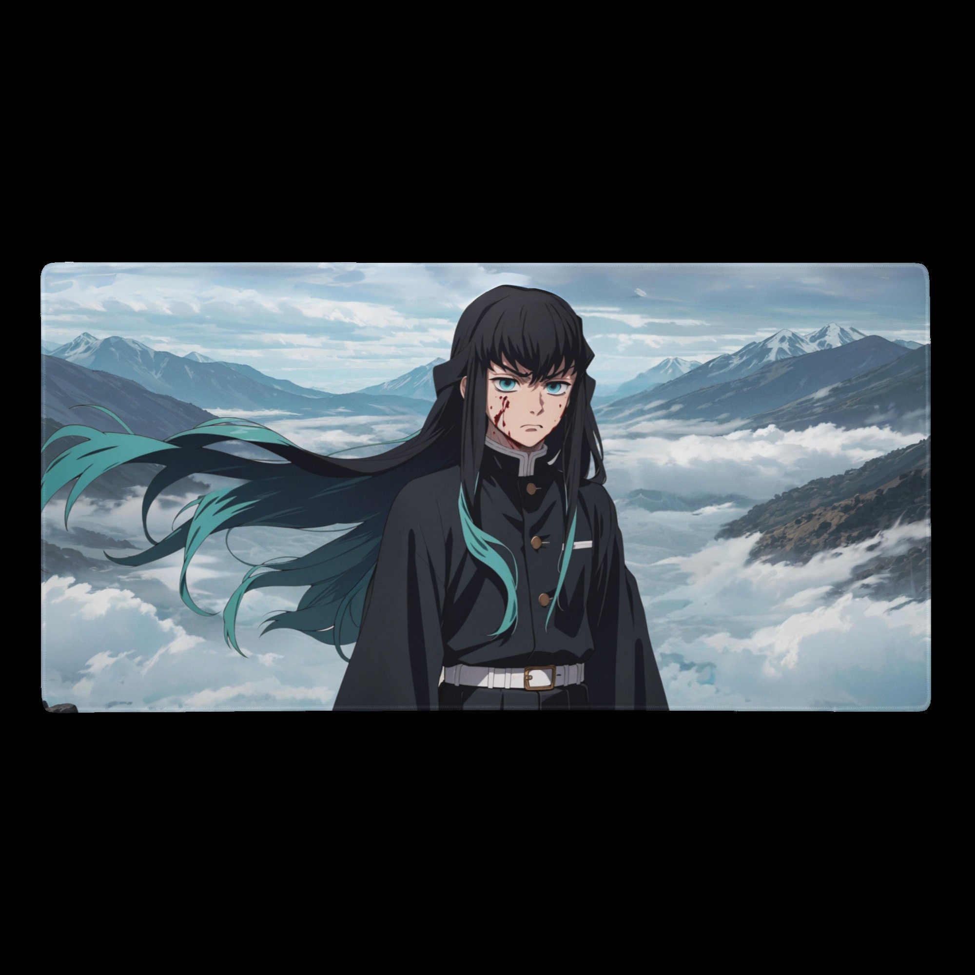 Muichiro Tokito Demon Slayer Gaming Mouse Pad 36x18 XXXL - Etsy