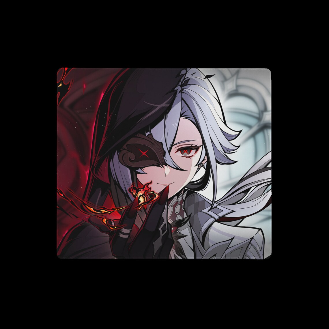 Arlecchino Genshin Impact Gaming Mouse Pad Desk Mat 36x18 & 18x16 XXXL ...