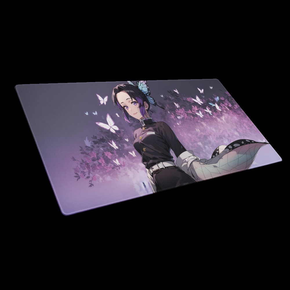 Shinobu Kocho Gaming Mouse Pad Desk Mat 36x18 XXXL Demon Slayer Hashira ...