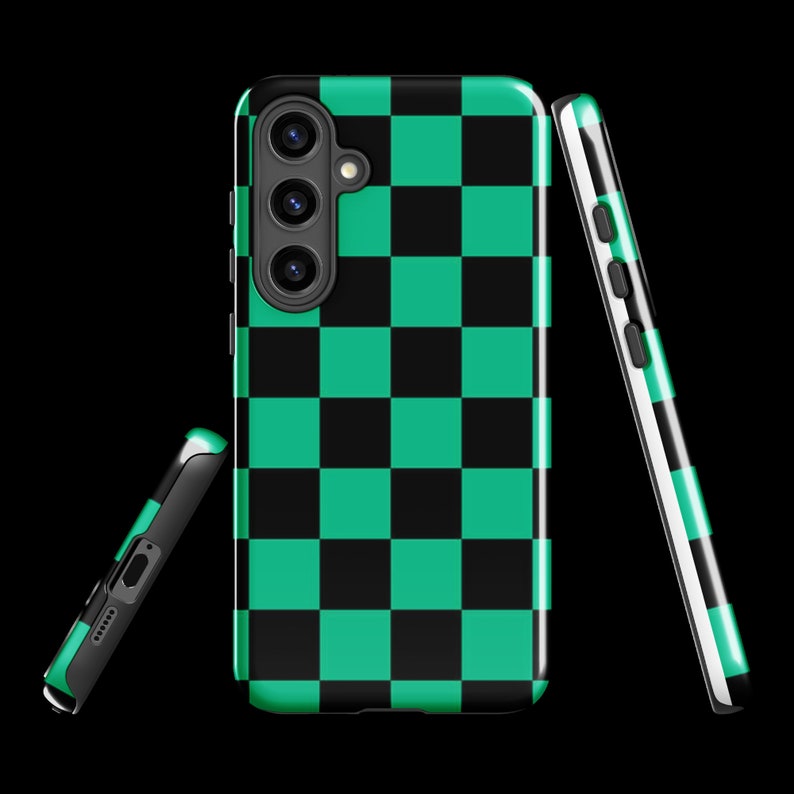 Tanjiro Pattern Kamado Demon Slayer Tough Case Protector for Samsung ...