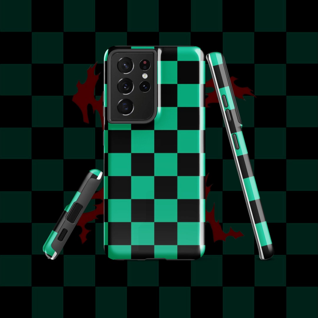 Tanjiro Pattern Kamado Demon Slayer Tough Case Protector for Samsung ...