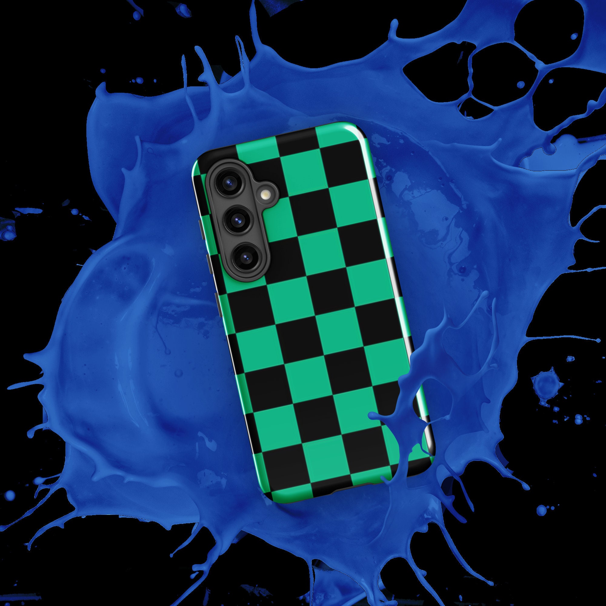 Tanjiro Pattern Kamado Demon Slayer Tough Case Protector for Samsung ...