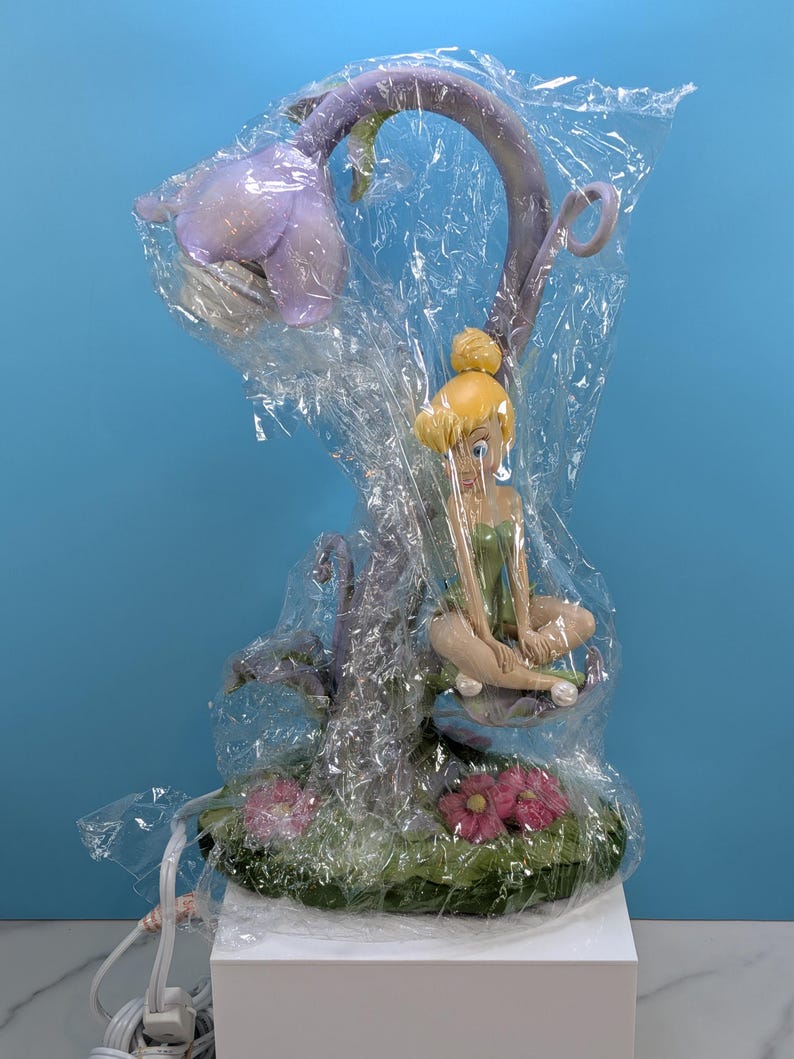 Brand New Disney Tinkerbell Tabletop Lamp – Hampton Bay 2004 - New Old ...