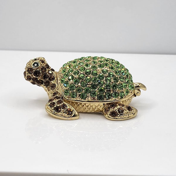 Turtle Trinket Box - Etsy