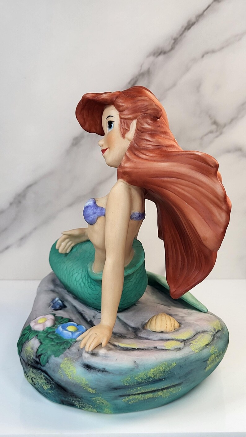 RARE! Pristine Vintage 1989 Disney Ariel Little Mermaid Figurine on ...