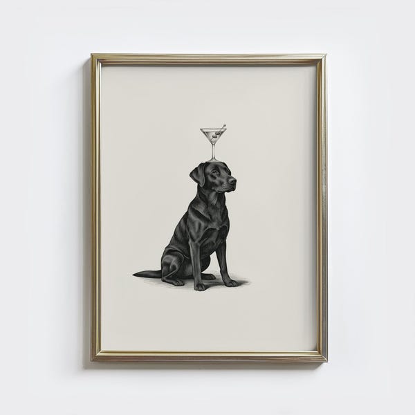 Black Lab Bar Signs - Etsy