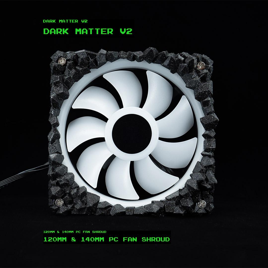 Dark Matter Space Fan Shroud | PC Accessories, Gaming PC Fan Covers ...