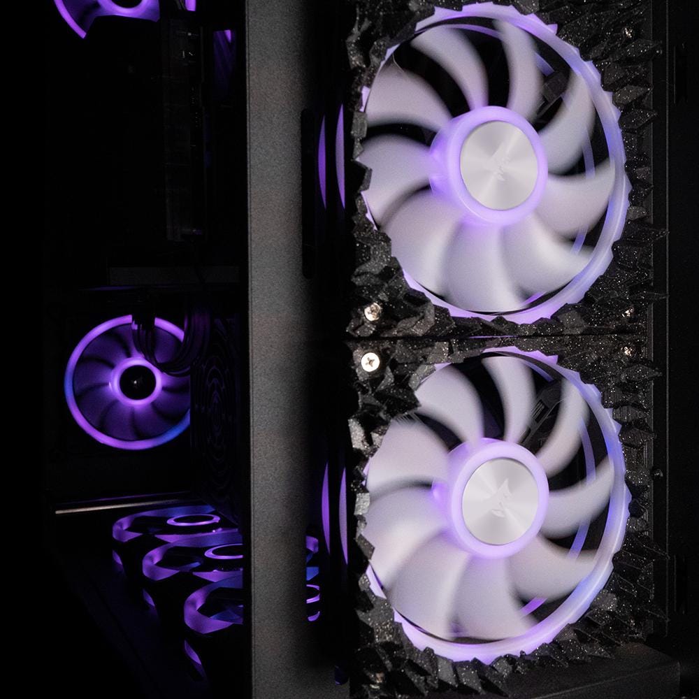 Dark Matter Space Fan Shroud | PC Accessories, Gaming PC Fan Covers ...