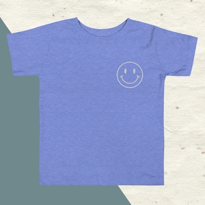 Smiley Face Sleeve Tee - Etsy