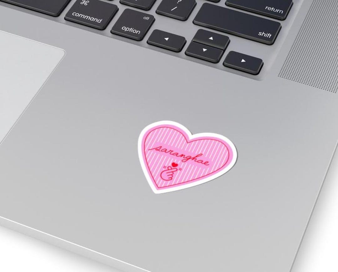 I Love You in Korean Stickers, K-drama, K-pop, Korean, Saranghae, Water ...