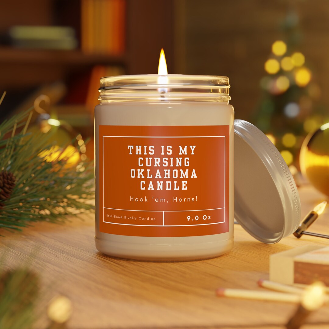 Texas Longhorns Candle | Lucky Game Day Candle | Longhorns | Unique ...