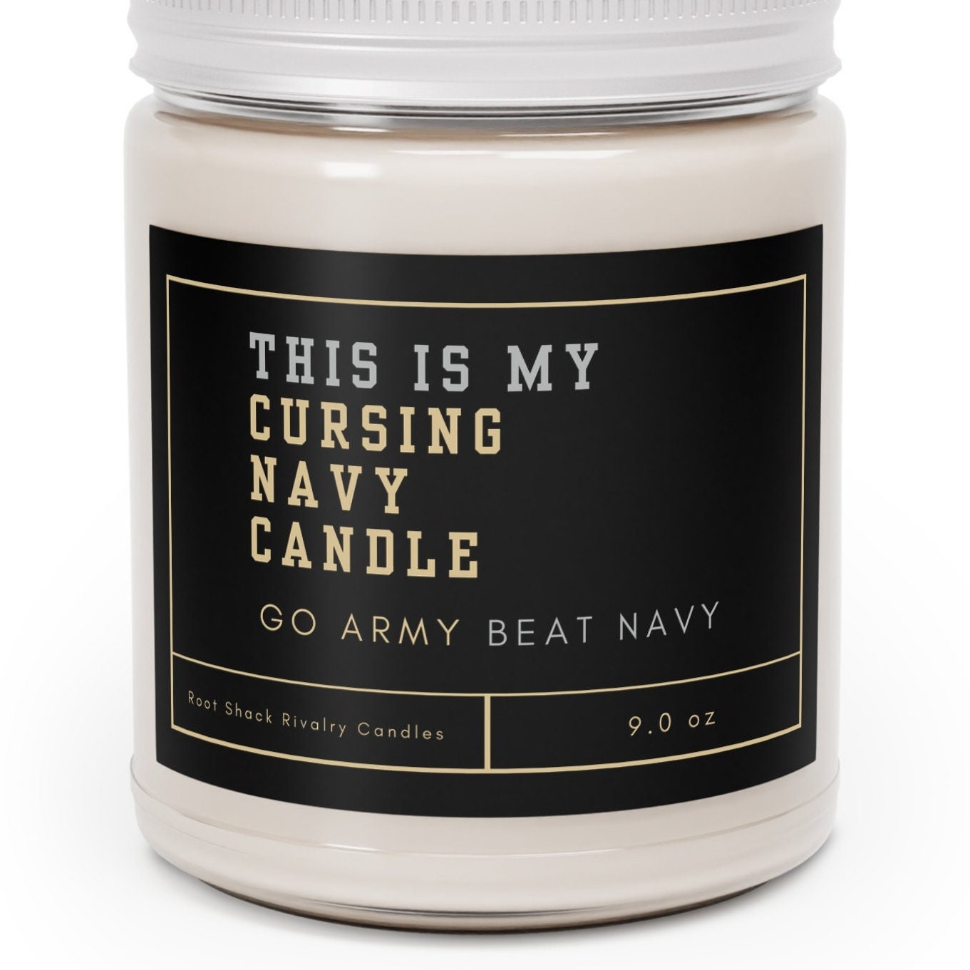 Lucky Game Day Candle | Rivalry Football Candle | Army Football Candle ...