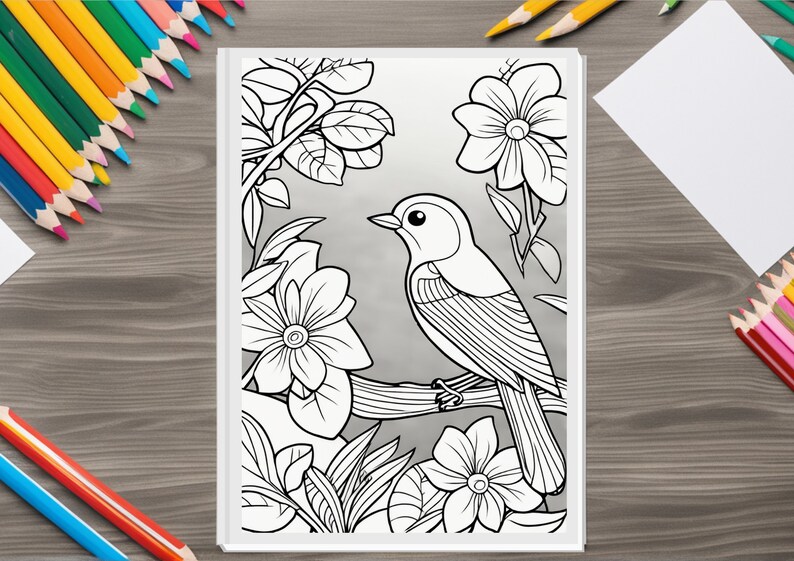 30 Printable A4 Coloring Pages - Nature's Wonders // the Wonders of ...
