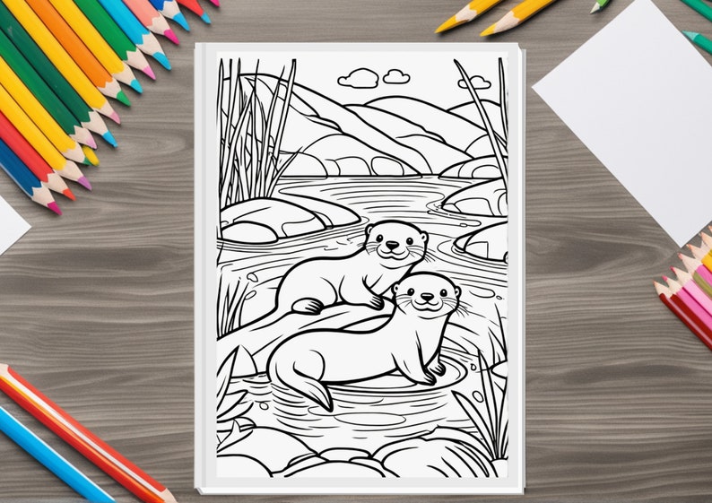 30 Printable A4 Coloring Pages Nature's Wonders // the - Etsy