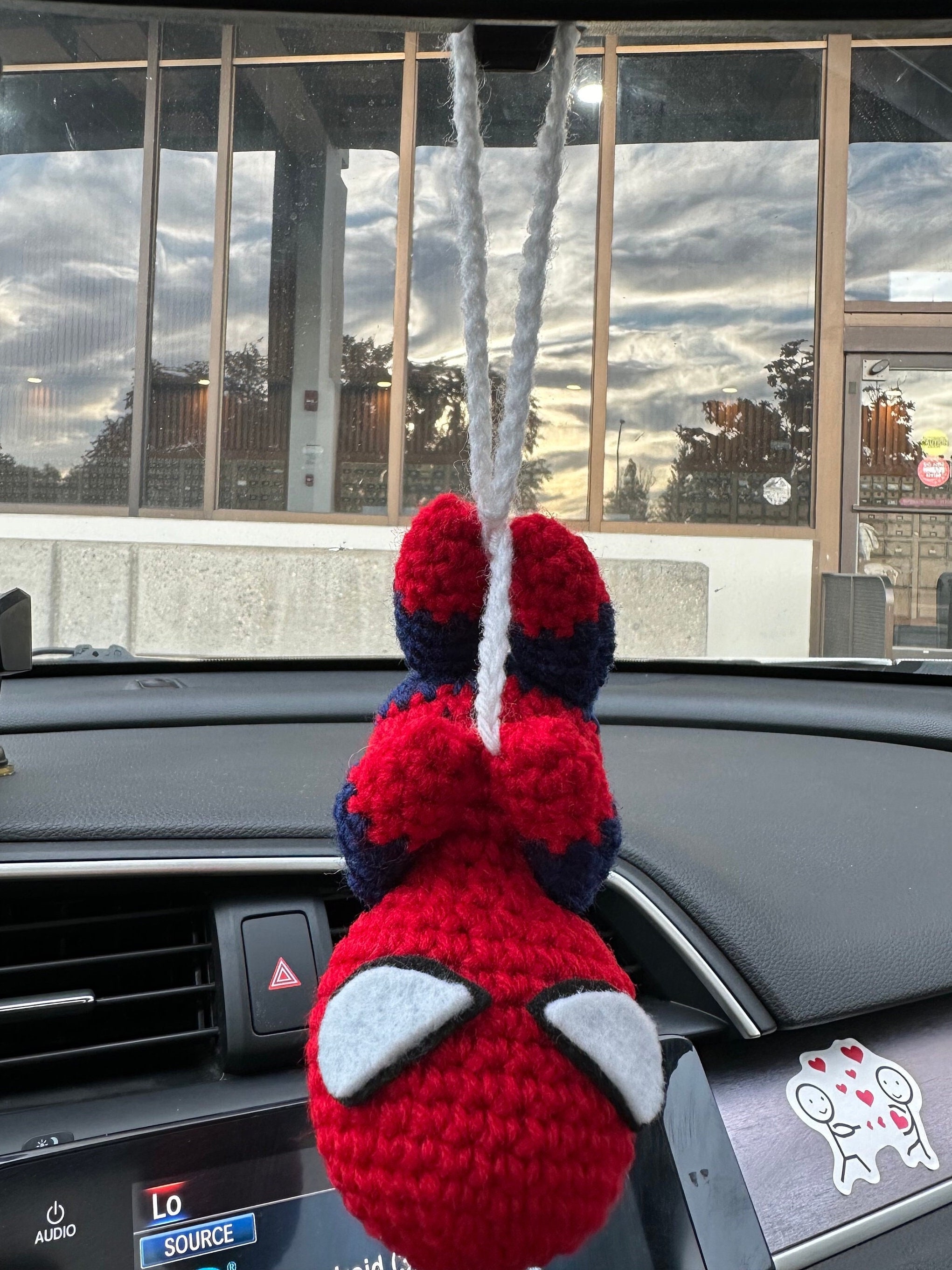 Spiderman Car Hanger - Etsy