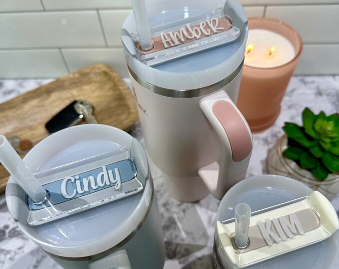 Stanley Name Tag | Acrylic Name Tag | Personalized Name Tag for Stanley ...