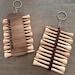 Wooden Golf Bag Keychain Tee Holder - Etsy