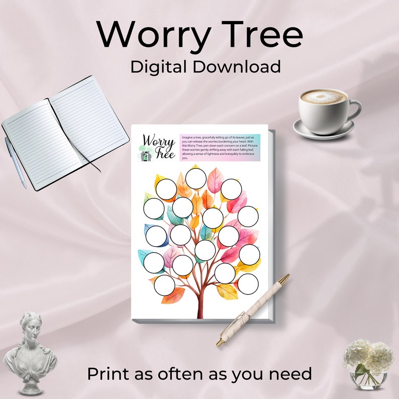 Worry Tree Diagram - Mindfulness-based Stress Relief & Anxiety ...