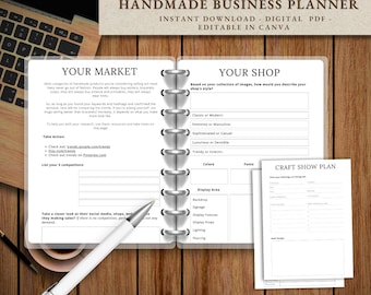 Business Planner Binder Home Business Organizer Printable Online ...