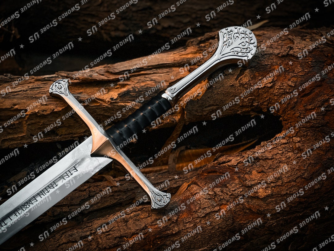 Lord of the Rings King Aragorn Ranger Replica Sword Anduril Sword Flame ...