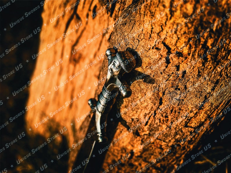 Handmade the Maeg Celtic Anthropomorphic Replica Sword Reborn Celtic ...