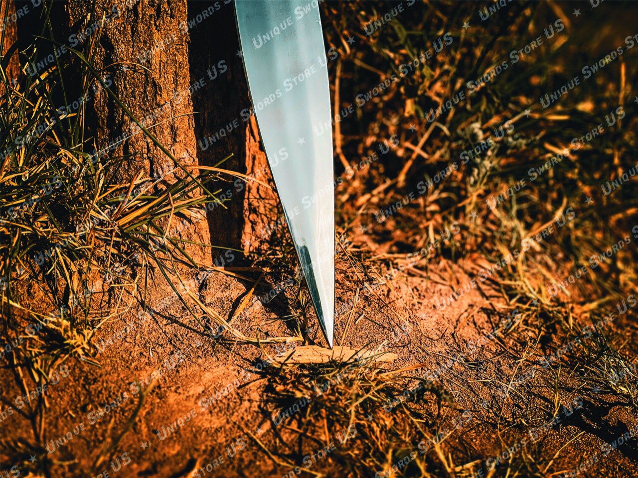 Handmade the Maeg Celtic Anthropomorphic Replica Sword Reborn Celtic ...