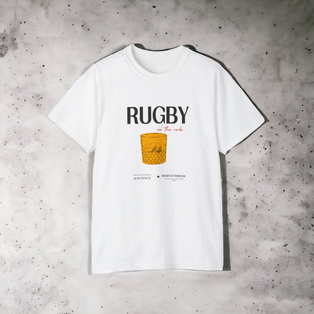 2023 Rugby World Cup Rugby on the Rocks Unisex Ultra White - Etsy