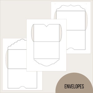 Junk Journal Template Kit - Junk Journal Pockets Tags and Envelope ...