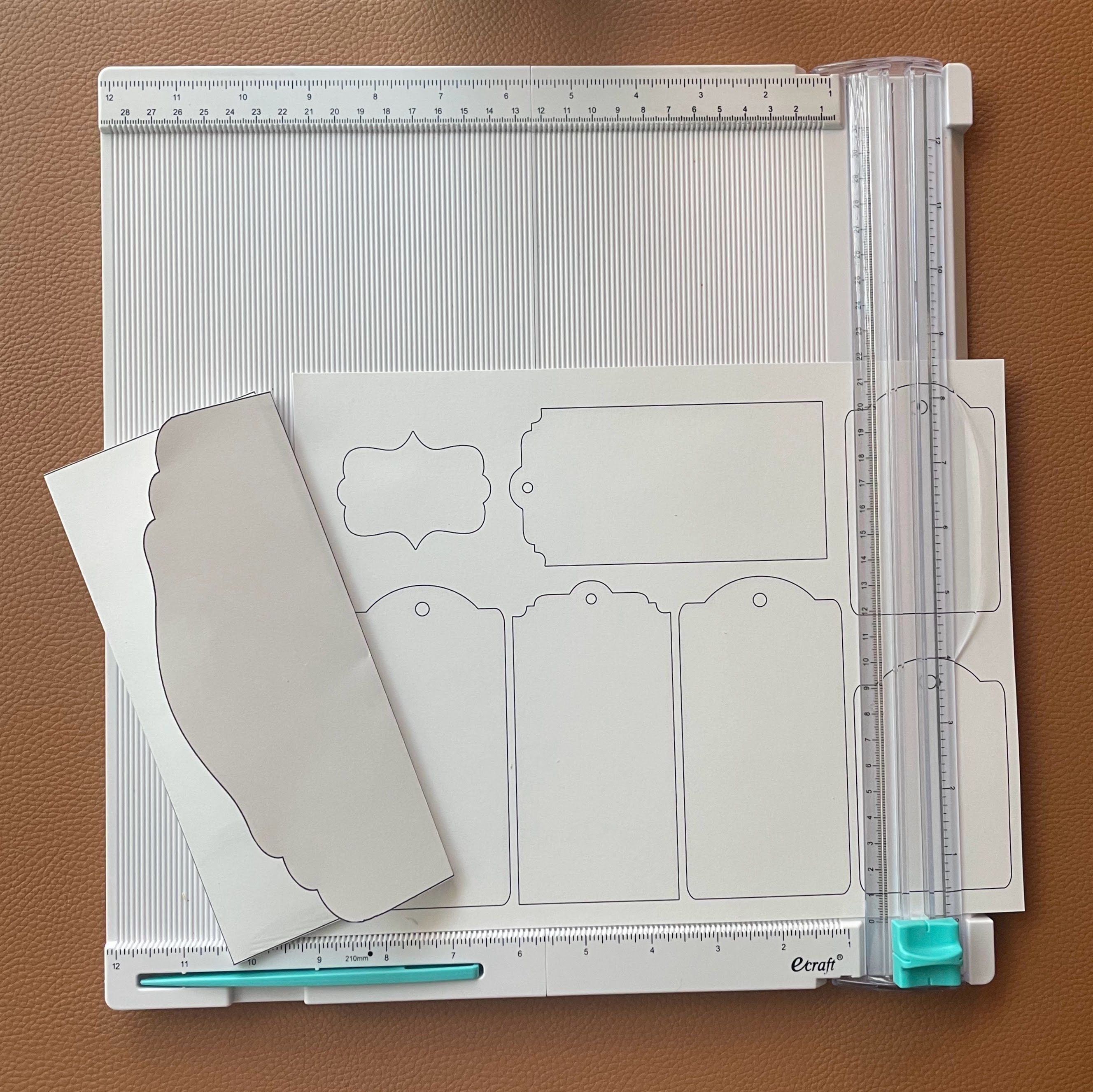 Junk Journal Waterfall Folio Template - Tall Booklet, Blank Printable ...