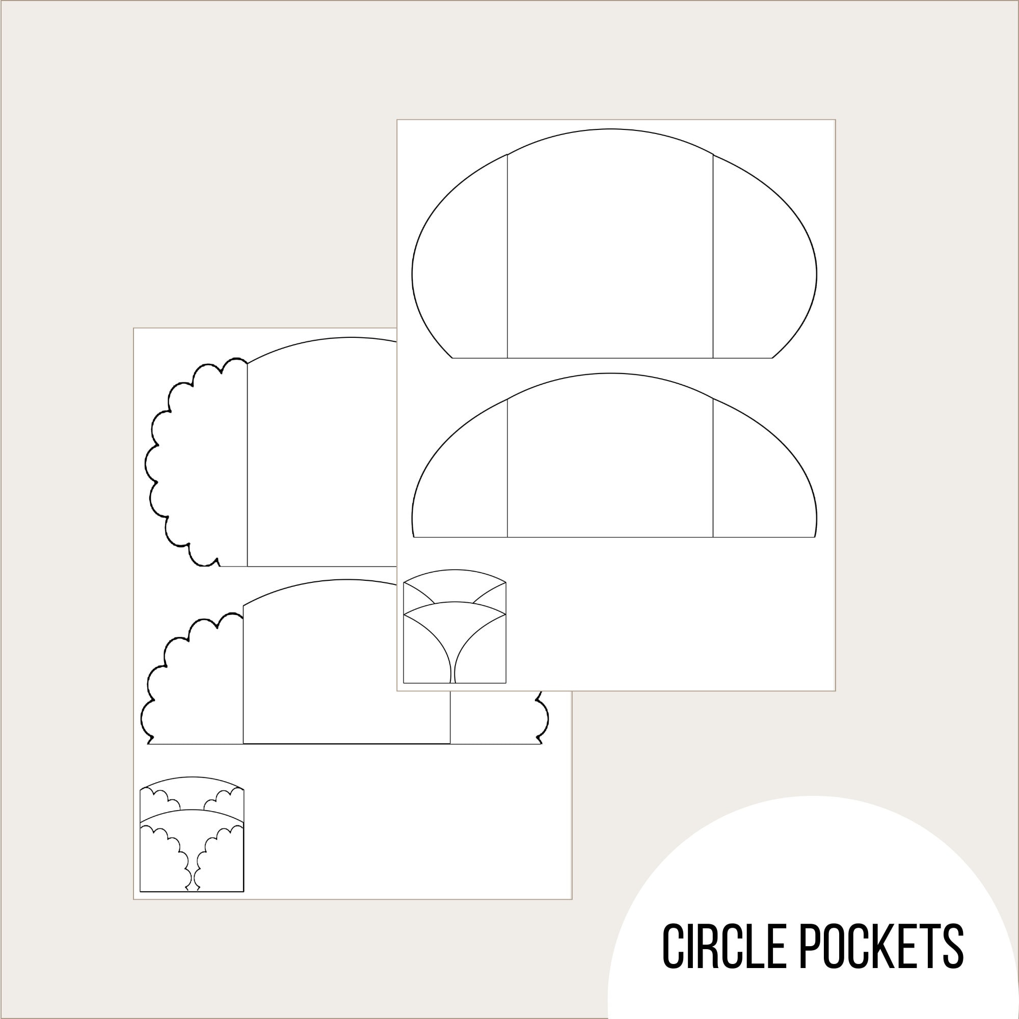 Junk Journal Template Kit DIY Pockets, Tags & Envelopes Digital ...