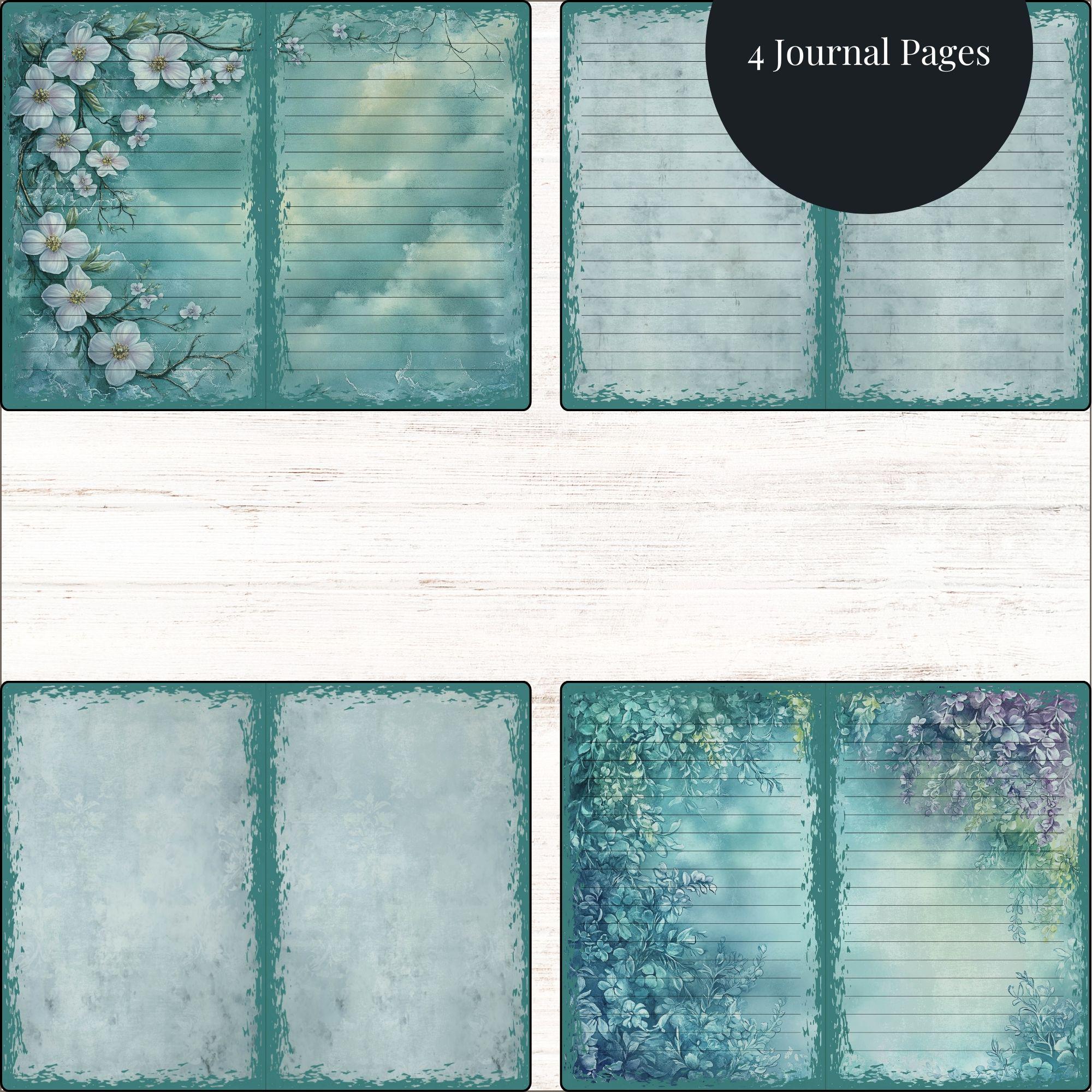 Printable Fairy Junk Journal Kit Digital Nature Fairy Journal Pages PDF ...