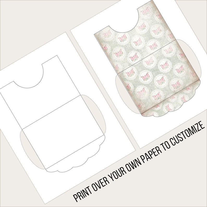 Junk Journal Template Kit DIY Pockets, Tags & Envelopes Digital ...