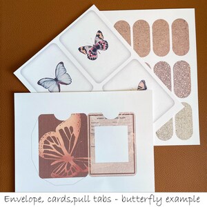 Specimen Slide Template Specimen Envelope Template Junk Journal Science ...